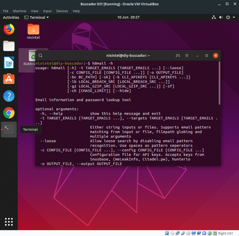 Nixintel Open Source Intelligence & Investigations Build Your Own Custom OSINT Machine – part 4