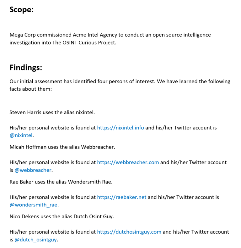Nixintel Open Source Intelligence And Investigations Use Python To Automate Your Osint Reporting